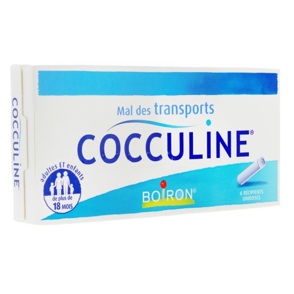 Cocculine Boiron homéopathie 6 doses - Mal des transports