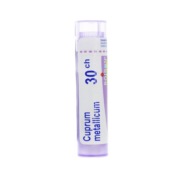 Cuprum metallicum granules Boiron - Homéopathie Crampes - Achat en ligne