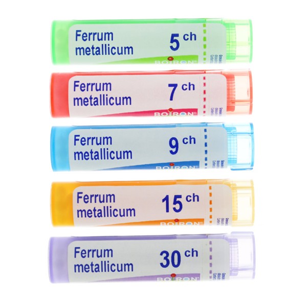 Ferrum Metallicum en granules homéopathiques Boiron - Anémie