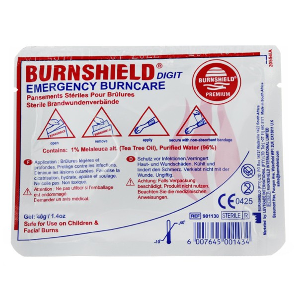 Burnshield compresse hydrogel pour brûlures - Apaise et soulage
