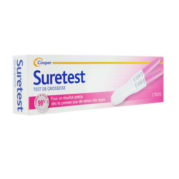 Test de grossesse Suretest - Pour une réponse fiable et rapide