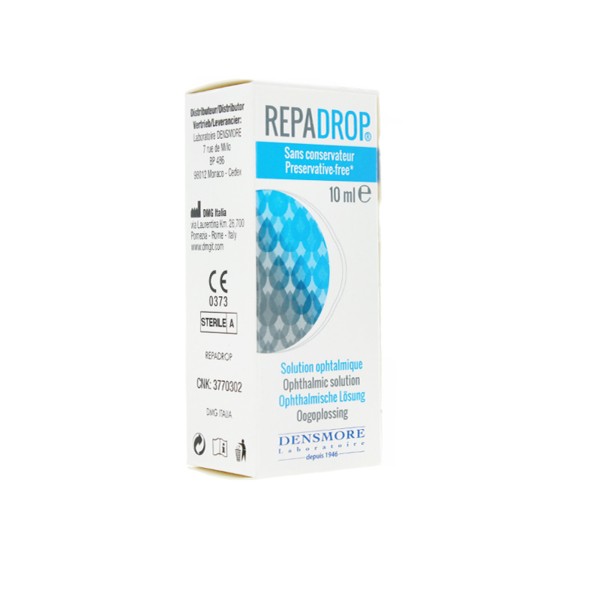 Repadrop solution ophtalmique 10 ml - Inconfort oculaire, cicatrisation