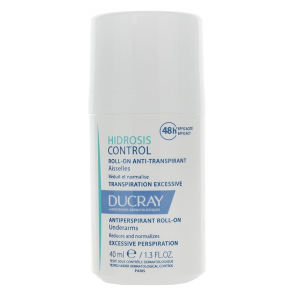 Ducray roll-on anti-transpirant Hidrosis Control - Hyper sudation