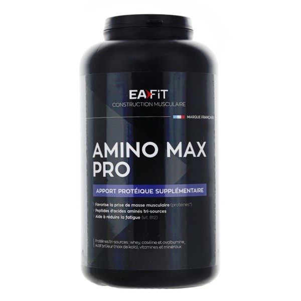 Eafit Amino max Pro 375 comprimés - Synthèse protéique, acides aminés