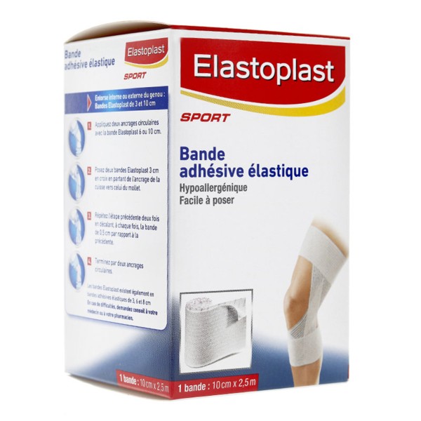 Elastoplast bande adhésive élastique - Strapping & fixation d'attelles