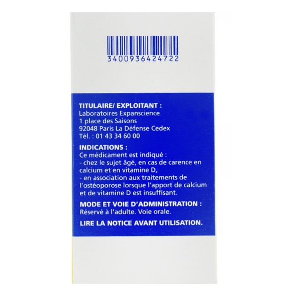 Fixical 1000 Vitamine D3 comprimés à sucer - Carence en calcium