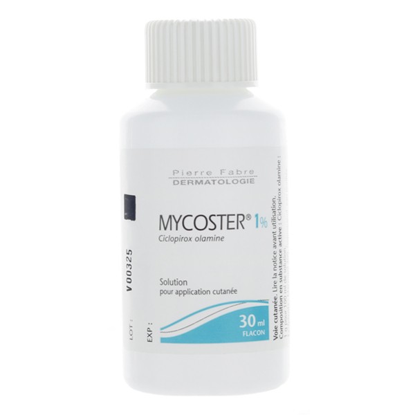 Mycoster 1 % spray antifongique - Traitement mycose cutanée et des ongles