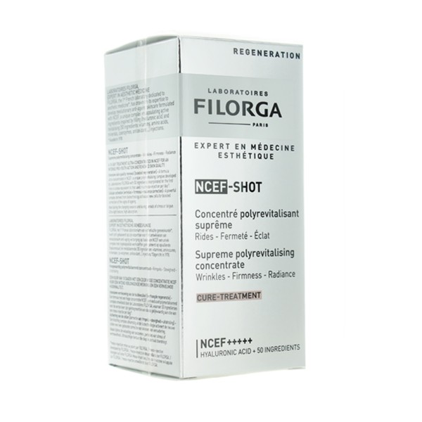 Filorga NCEF Shot 15 ml - Sérum anti-âge repulpant - Rides et fermeté