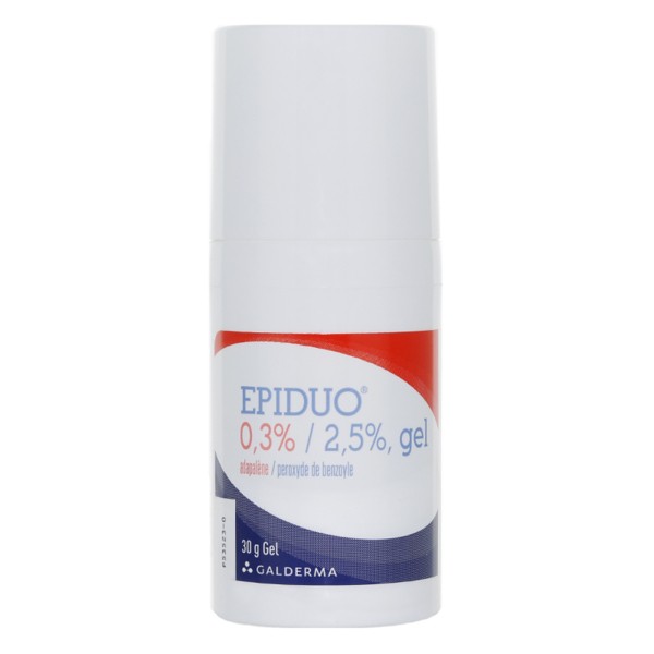 Epiduo 0,3% gel 30g - Traitement anti acné - Médicament sur ordonnance