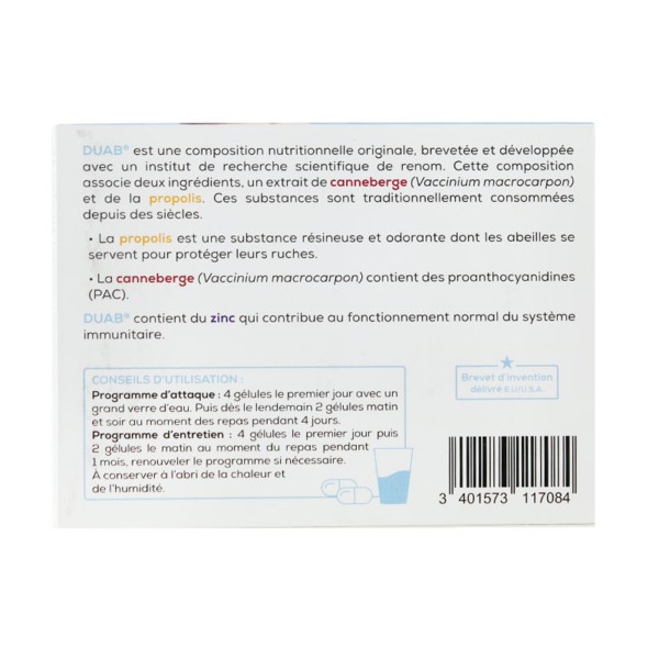 Duab gélules de Granions - Propolis, Cranberry et Zinc