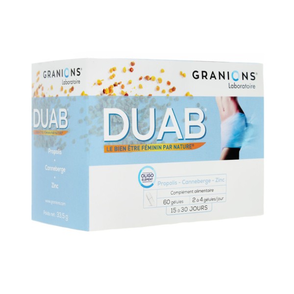 Duab gélules de Granions - Propolis, Cranberry et Zinc