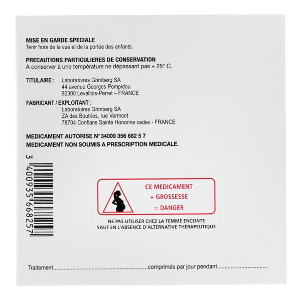 Calciforte vitamine D3 en comprimés - Carence en calcium et vitamine D