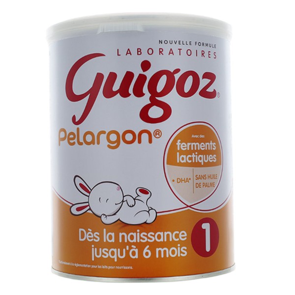 Guigoz Pelargon Lait infantile 1er âge 800 g - 0 à 6 mois