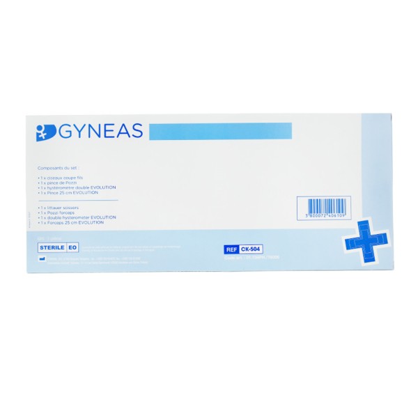 Gyneas set de pose de stérilet pour gynécologue, sage femme