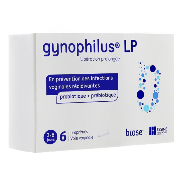Gynophilus LP – Comprimés vaginaux – Restaure la flore vaginale