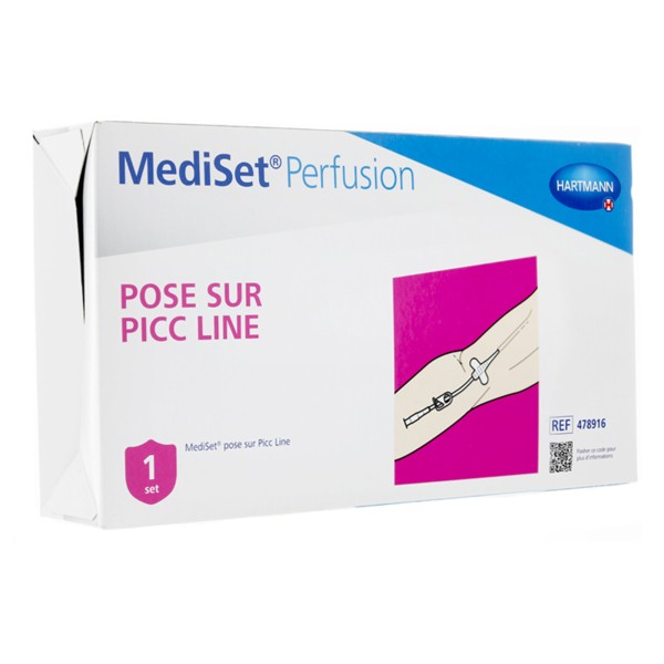 Mediset perfusion pose picc line Hartmann - Traitement intraveineux
