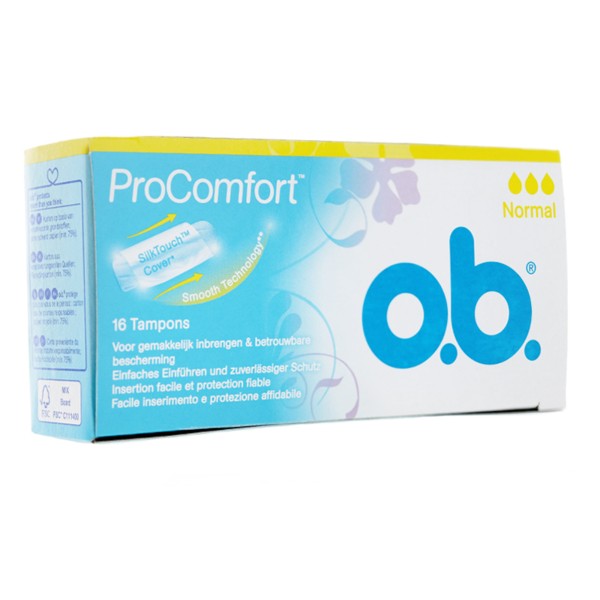 OB ProComfort Normal Tampons - Protection hygiénique - Hygiène intime