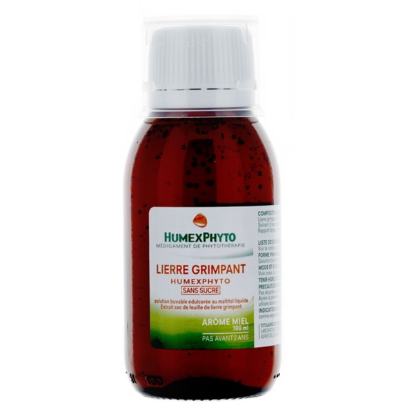 HumexPhyto Lierre grimpant Sirop toux grasse sans sucre - Bronchite