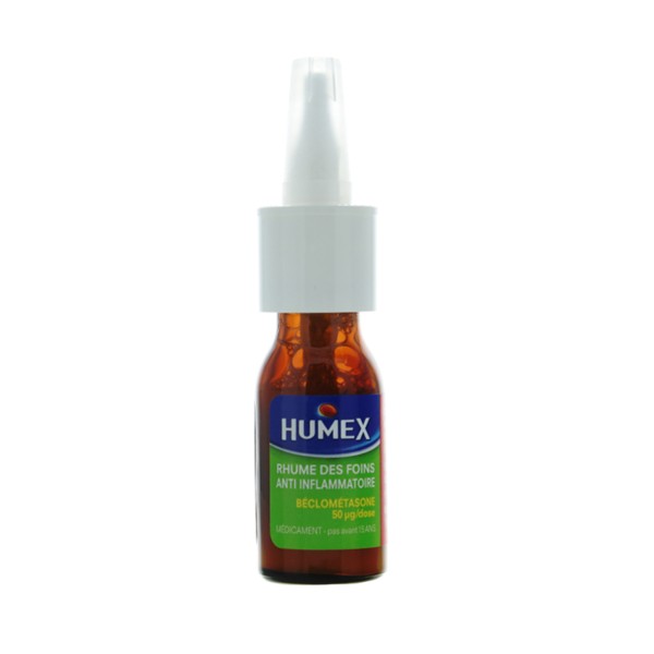 Humex Rhume des Foins spray nasal 100 doses - Rhinite allergique