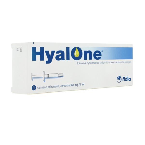 Hyalone Solution injectable de hyaluronate de sodium - Arthrose Genou