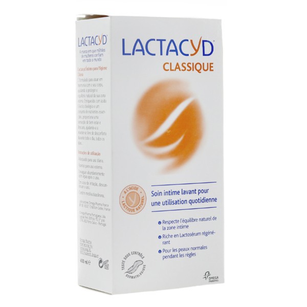 Lactacyd soin lavant d'hygiène intime - Flore vaginale - Lactosérum