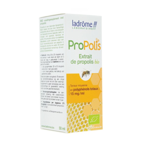 Ladrôme extrait de propolis bio 50 ml - Complément alimentaire