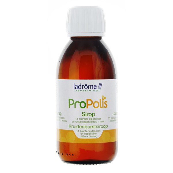 Sirop Propolis Ladrôme 150ml - Gorge irritée et respiration