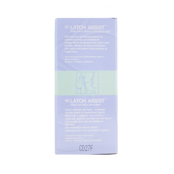 Lansinoh Poire Latch Assist pour mamelons plats ou ombiliqués