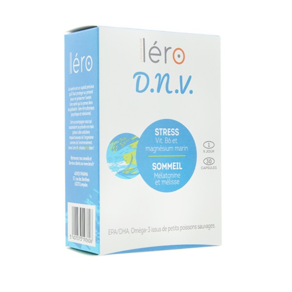 Lero DNV 30 capsules - Angoisse et Sommeil - Lutter contre le stress
