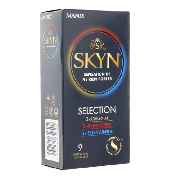 Manix Skyn Sélection préservatifs sans latex - Contraception, sexualité