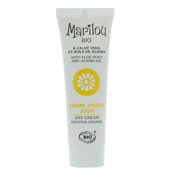 Marilou Bio crème visage jour 30 ml - Soin hydratant à l'aloé vera