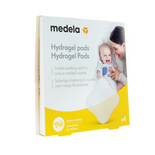 Medela Compresses d’hydrogel pour l’allaitement - En cas de crevasses