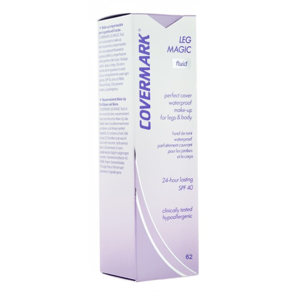 Covermark Leg Magic Fluid SPF40 75ml - Fond de teint corps - Vitiligo