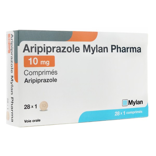 Mylan Aripiprazole 10 mg comprimés - Médicament de la schizophrénie