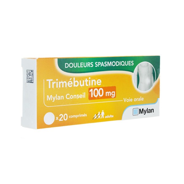 Trimébutine 100 mg Viatris comprimés - Médicament Antispasmodique