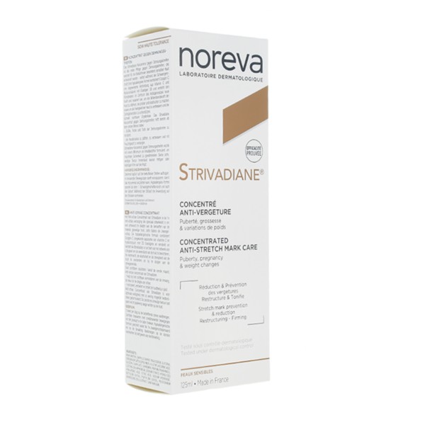 Noreva Strivadiane Concentré Anti-vergeture 125 ml - Prévient et Répare