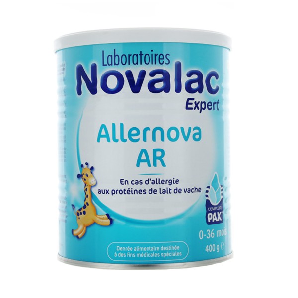 Novalac lait pour bébé Allernova AR - APLV + régurgitations - 0 à 36 mois