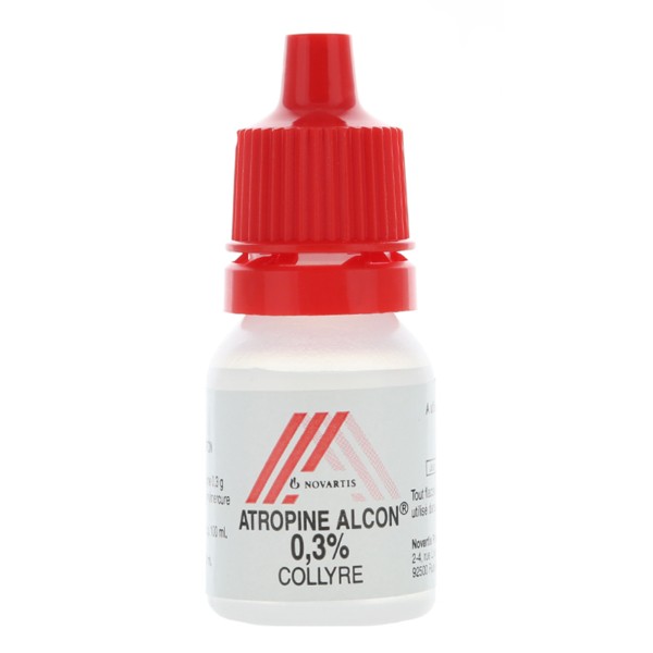 Atropine 0.3% collyre - Médicament pour inflammation oculaire