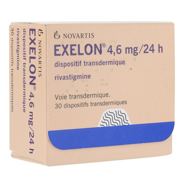 Exelon 4,6 mg / 24h 30 patchs - Maladie Alzheimer - Rivastigmine
