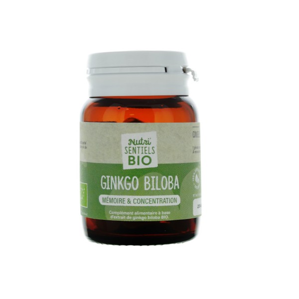 Vitavea Les Essentiels Ginkgo Biloba bio - Mémoire et concentration
