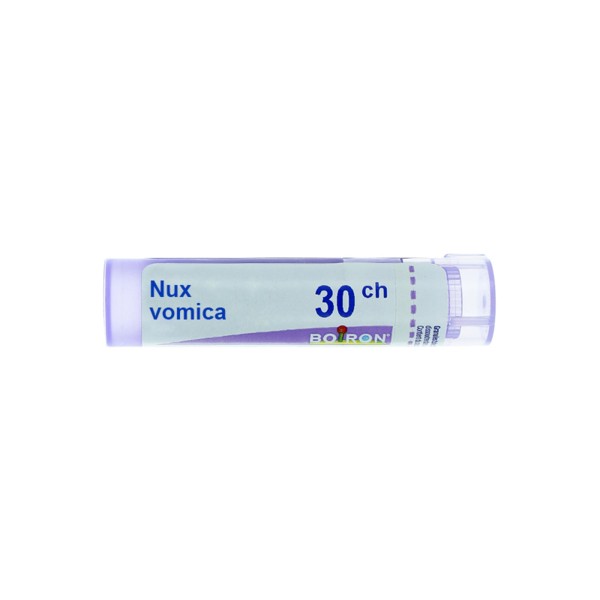 Granules Nux Vomica laboratoire Boiron - Homéopathie constipation Bébé