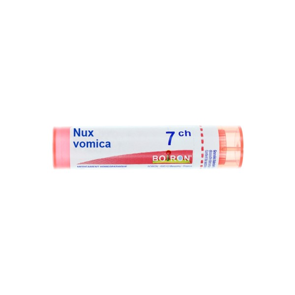Granules Nux Vomica laboratoire Boiron - Homéopathie constipation Bébé