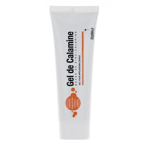 Gel de Calamine tube 50 ml pour Irritations cutanées et Démangeaisons
