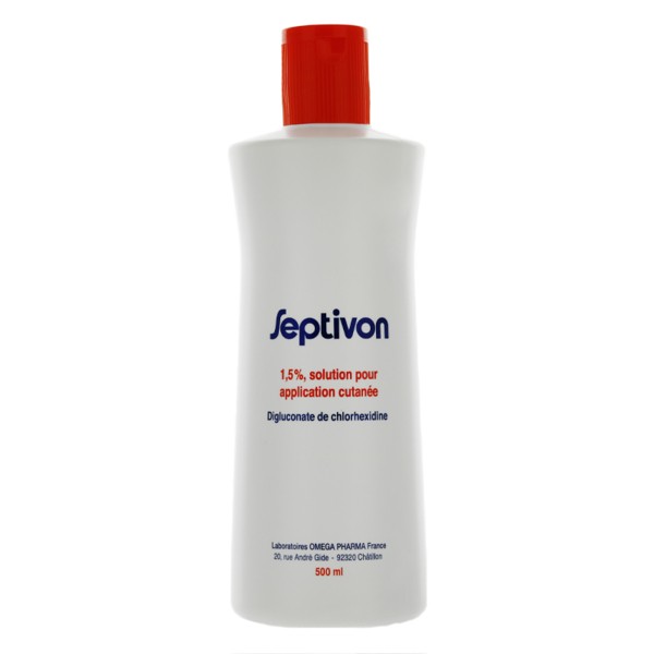 Septivon 1,5 % solution antiseptique pour application cutanée