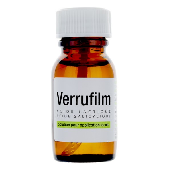 Verrufilm solution en flacon de 14ml - Traitement des verrues