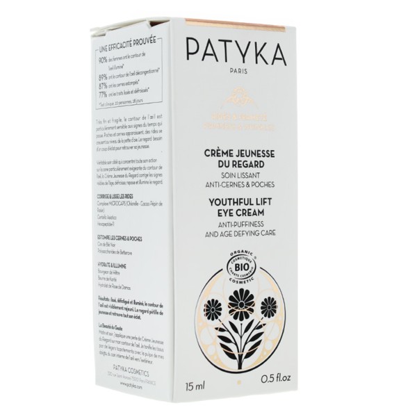 Patyka contour des yeux anti âge crème jeunesse du regard 15 ml