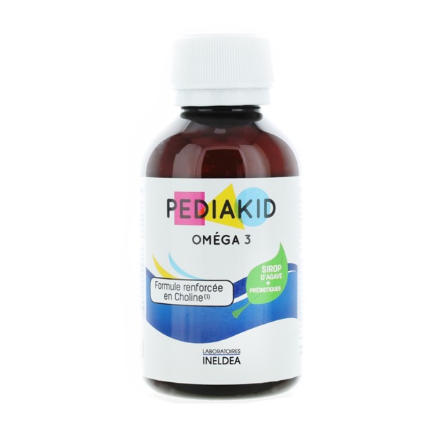 Pediakid omega 3 sirop 125ml - Mémoire et concentration