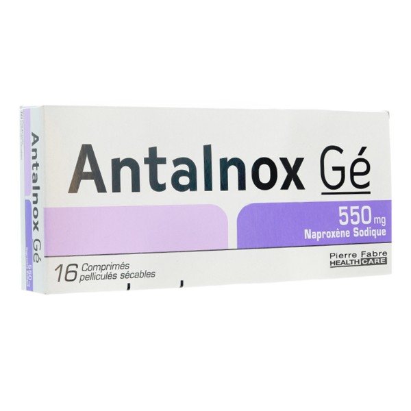 Antalnox Gé 550mg comprimés - Traitement arthrose
