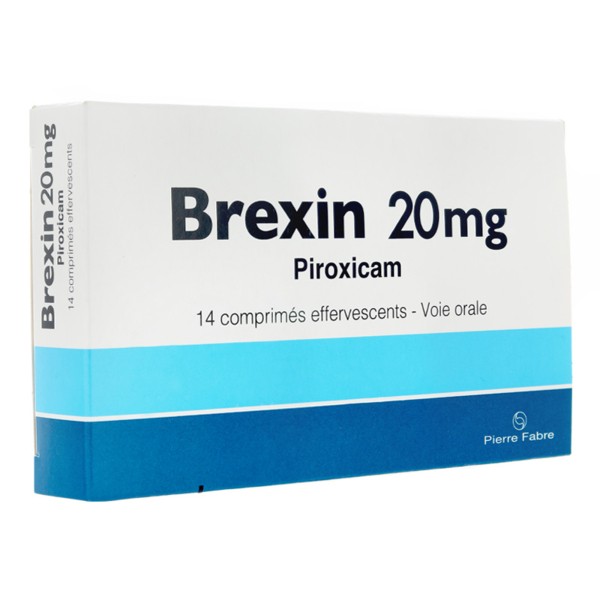 Brexin 20mg comprimés effervescents - Anti-inflammatoire non stéroïdien