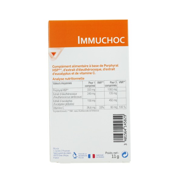 Pileje Immuchoc 15 comprimés - Complément alimentaire pour l'immunité